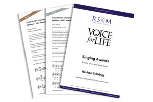 Voice for Life and Singing Awards | RSCM
