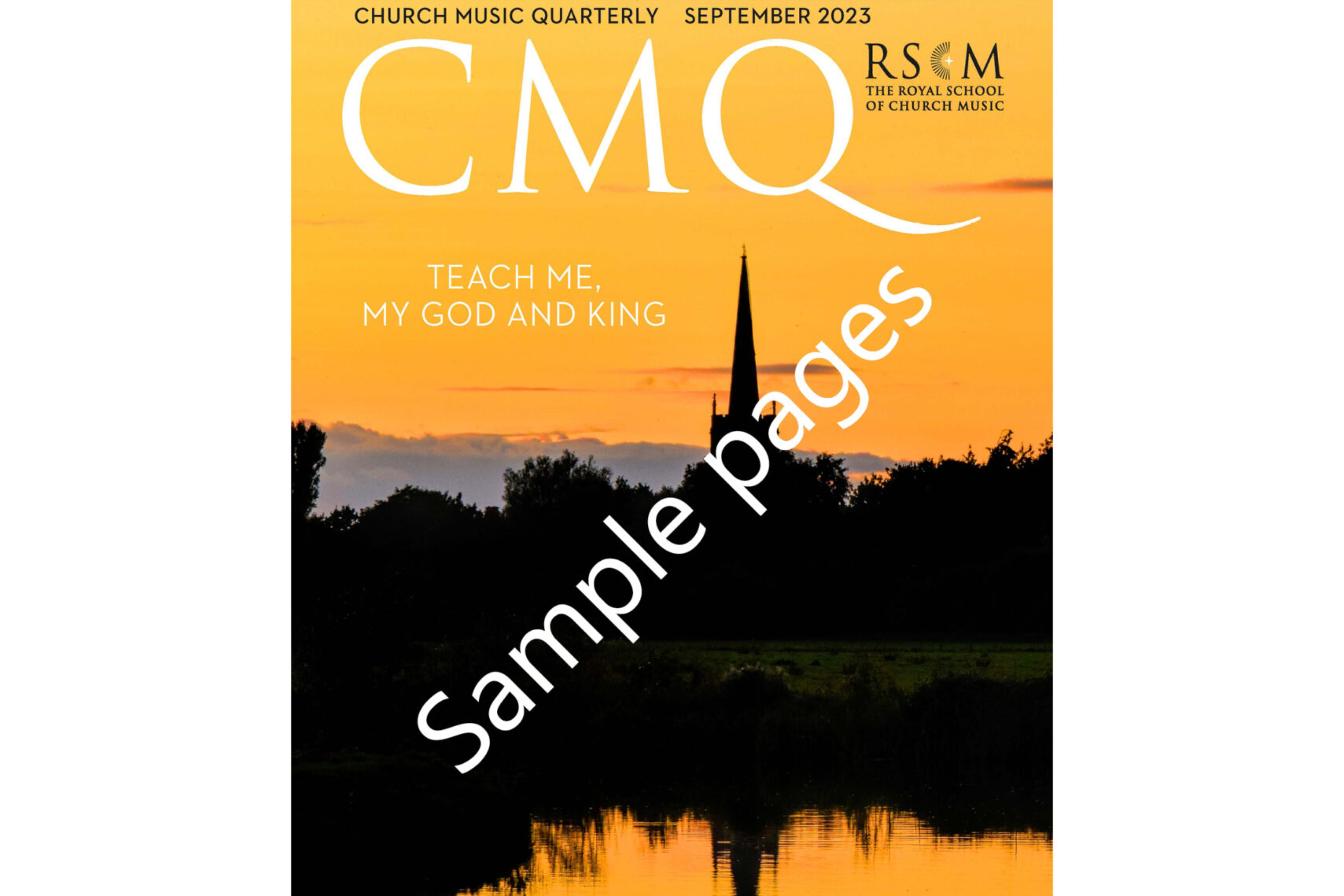 CMQ sample pages | RSCM